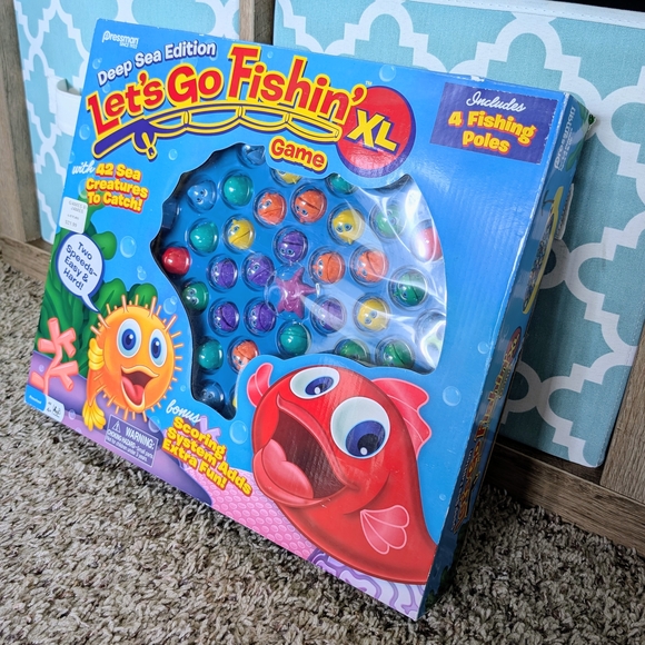 Pressman | Games | Lets Go Fishin Xl Game Multicolor | Poshmark